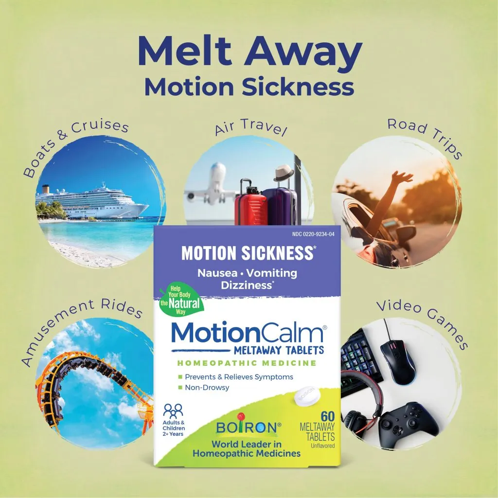 MotionCalm® Meltaway Tablets | Boiron USA